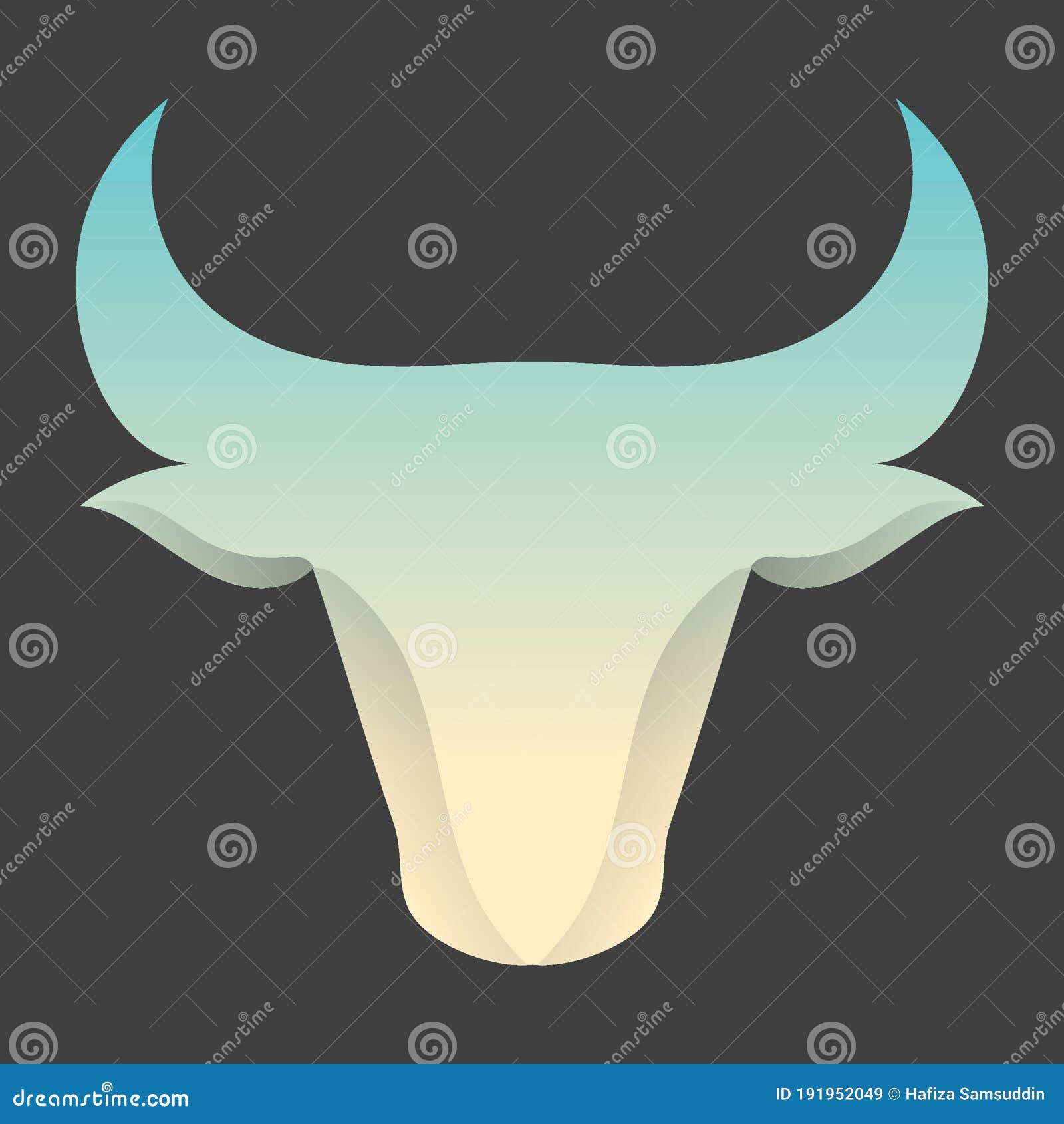 Taurus. Vector Illustration Decorative Design Stock Vector ...