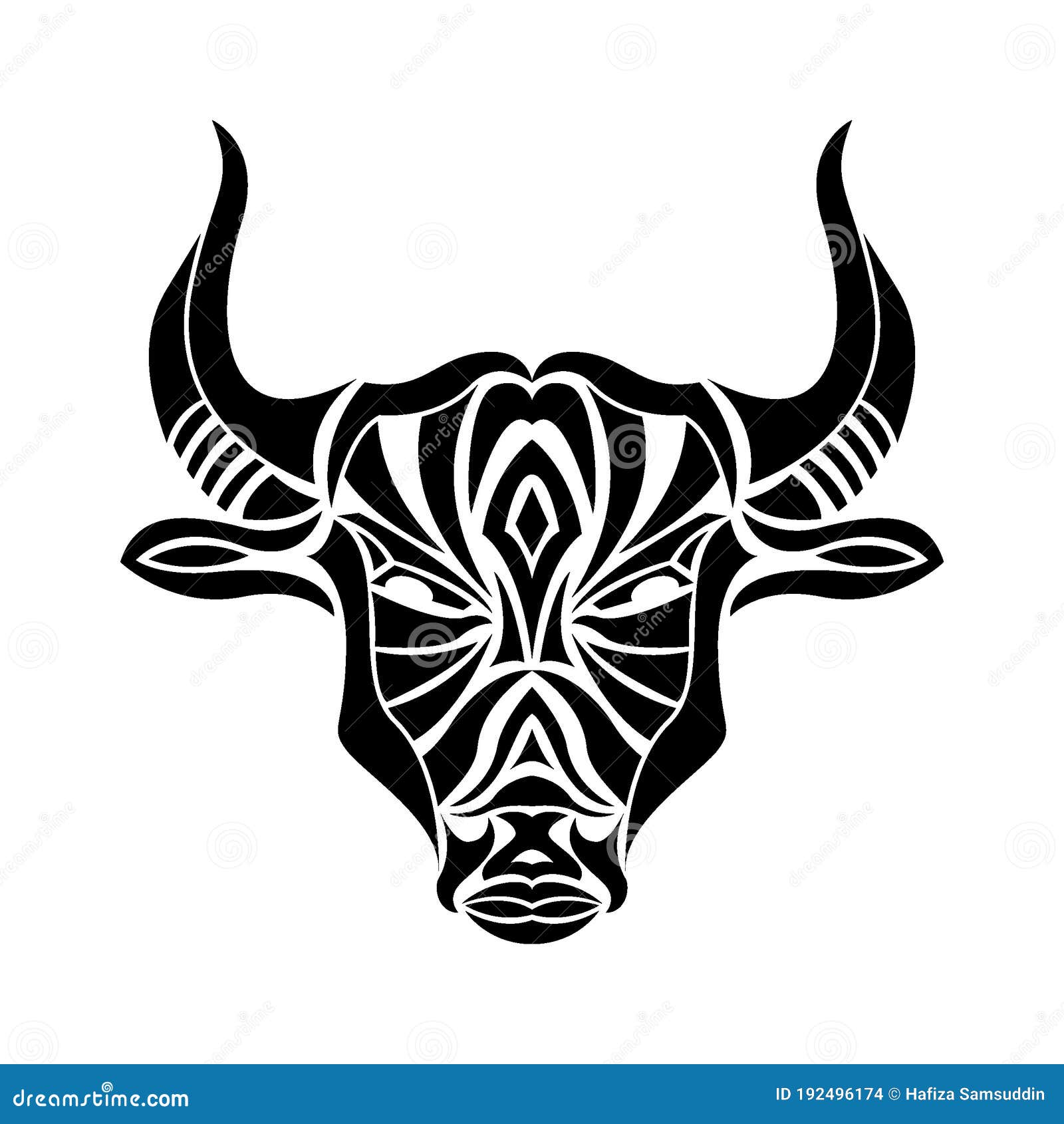 Taurus. Vector Illustration Decorative Design Stock Vector ...