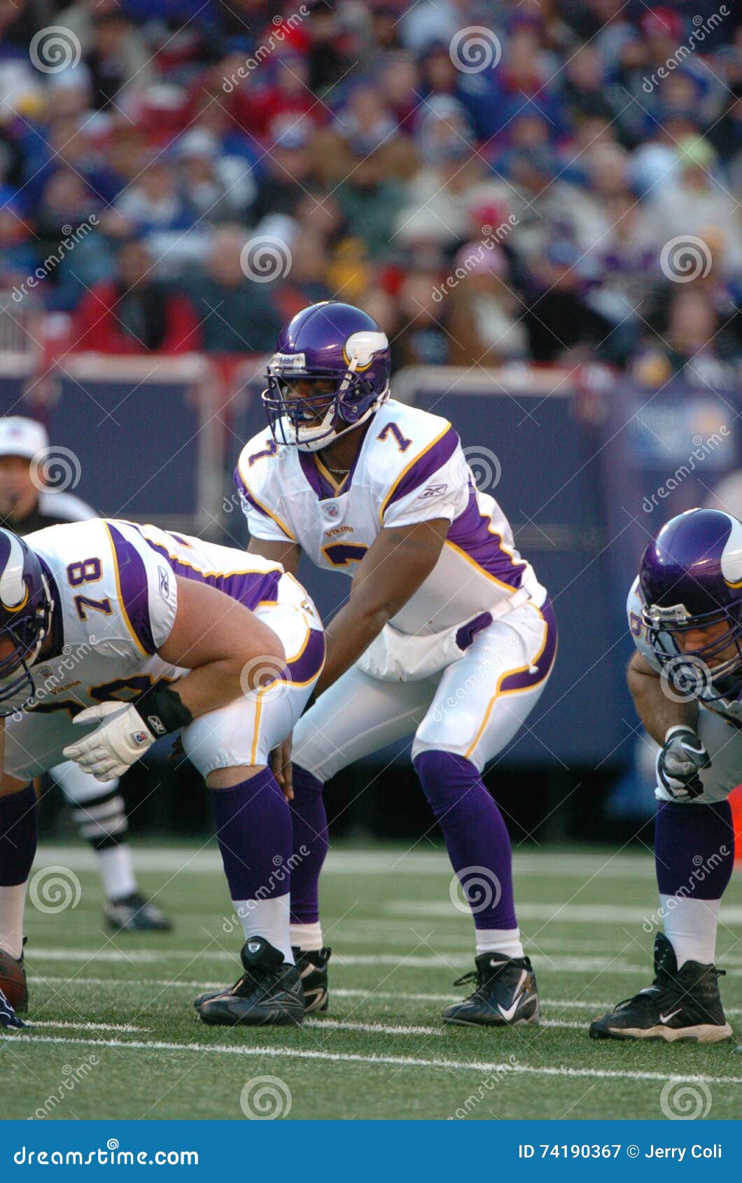 Tavaris Jackson editorial photography. Image of viking - 74190367