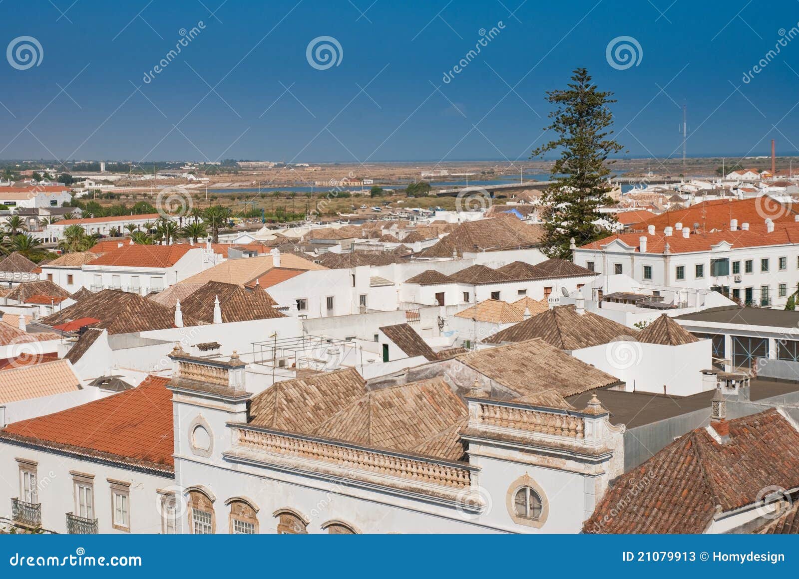 Tavira, Portugal stock image. Image of relaxing, typical - 21079913