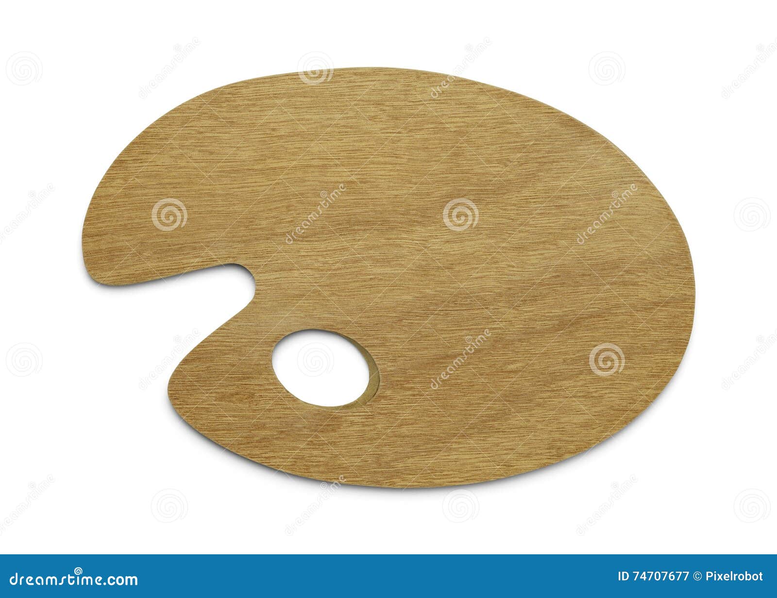 Tavolozza in Bianco Della Pittura Immagine Stock - Immagine di classico ...