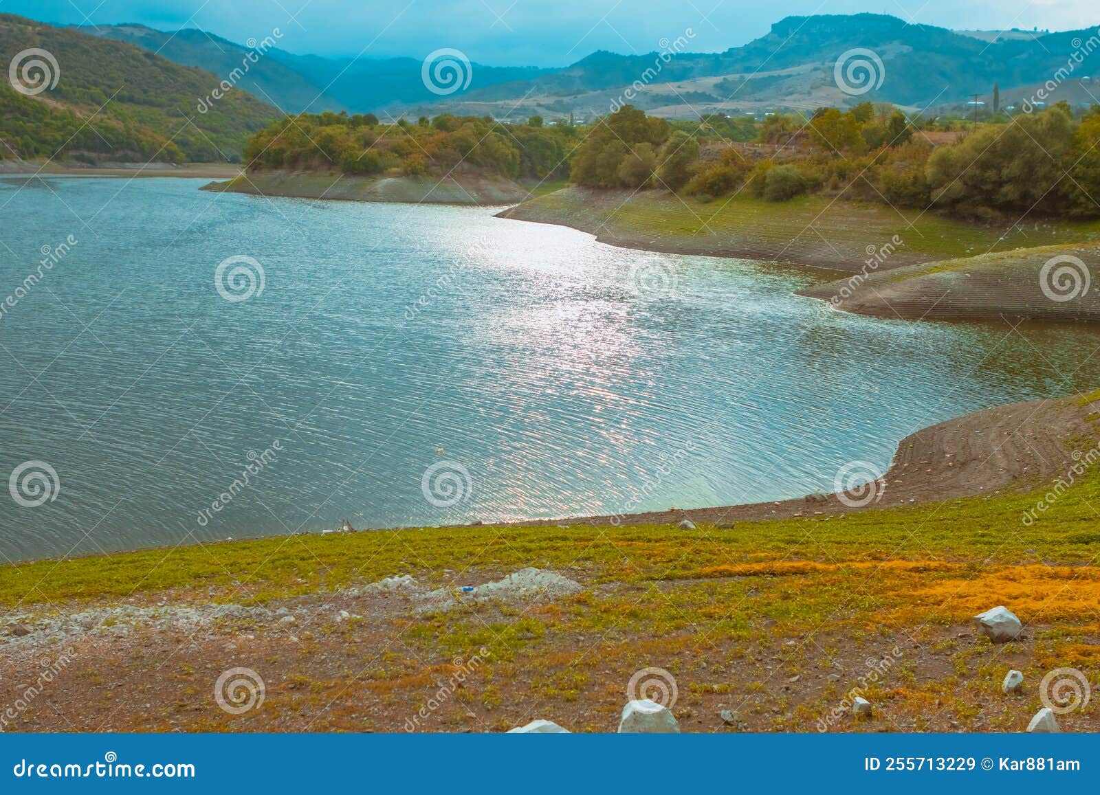 Tavush Reservoir is a Reservoir in Armenia Stock Image - Image of ...