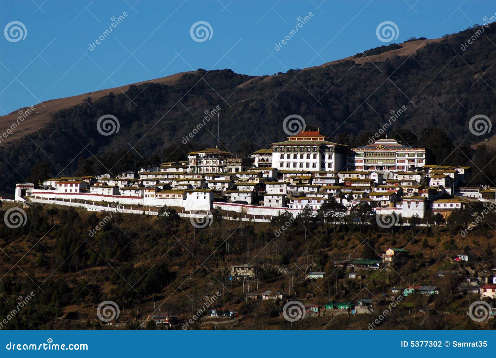 Tawang Monastery of Arunachal Pradesh Stock Photo - Image of ...