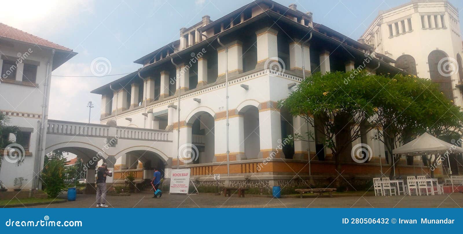 Tawang Sewu a Historic Building in Semarang, Central Java Editorial ...