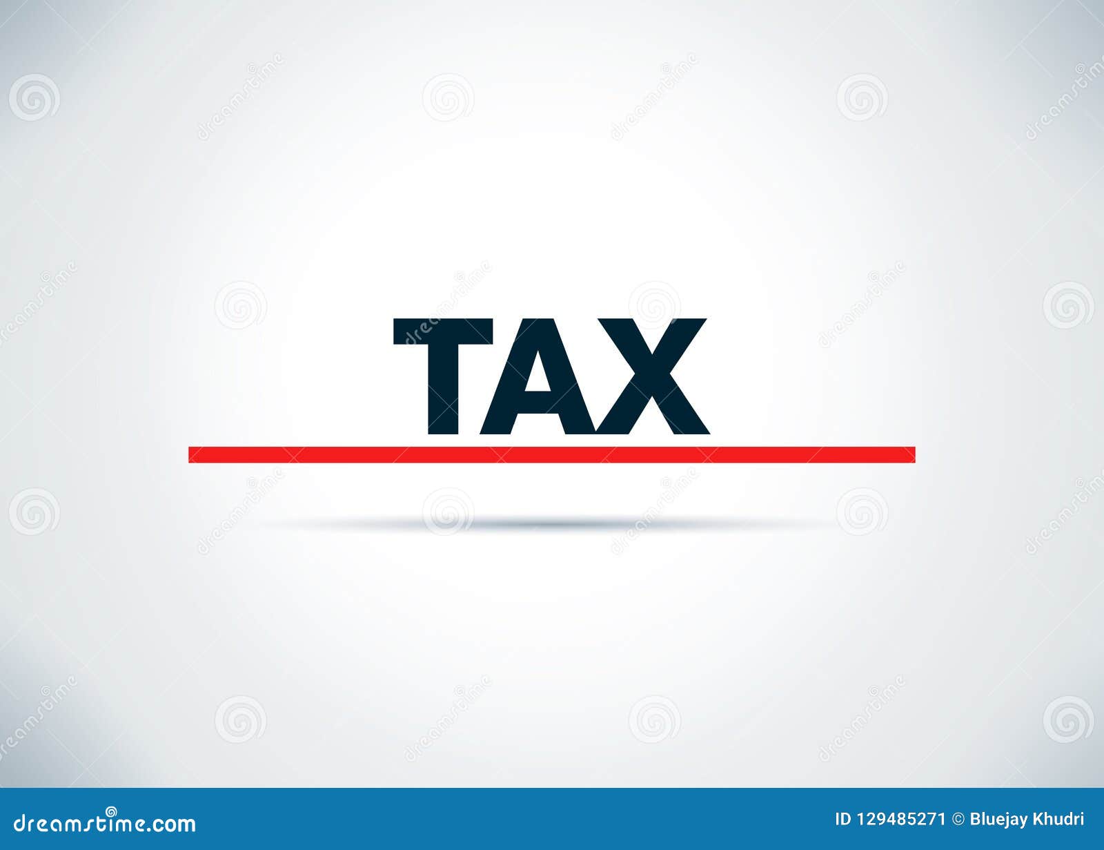 Tax Abstract Flat Background Design Illustration Stock Illustration ...