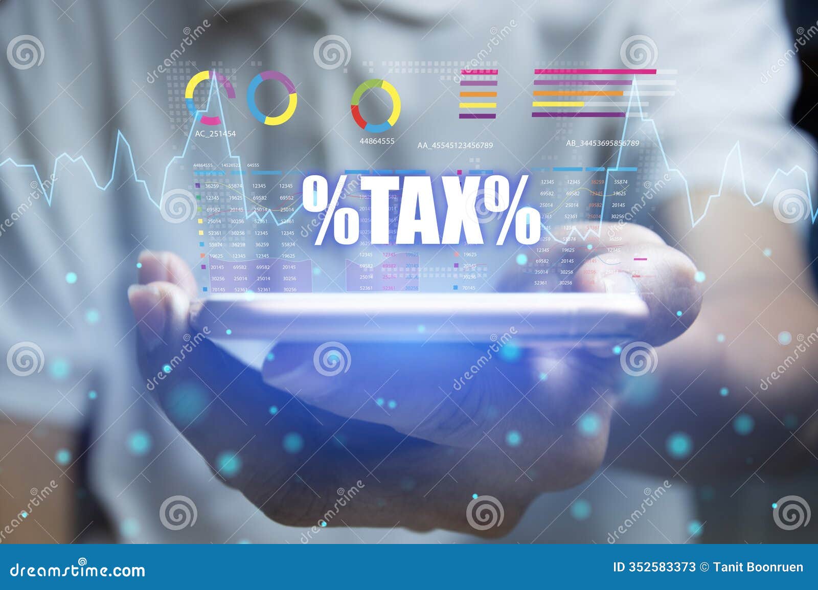 Tax Administration and Management Concepts Stock Image - Image of ...