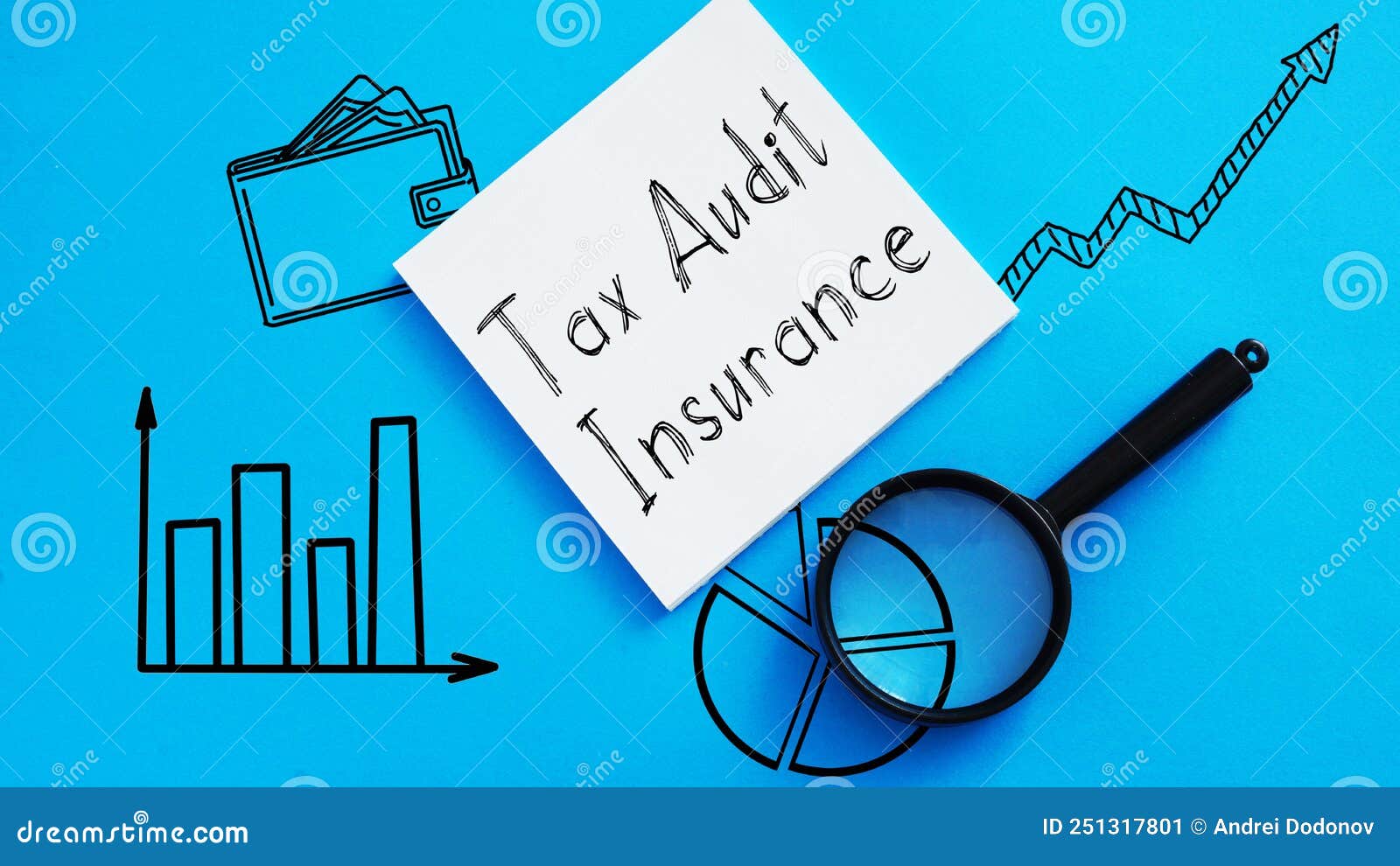 Tax Audit Insurance is Shown Using the Text Stock Image - Image of ...
