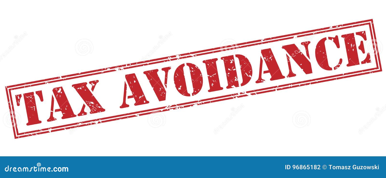 Tax avoidance red stamp stock illustration. Illustration of grungy ...