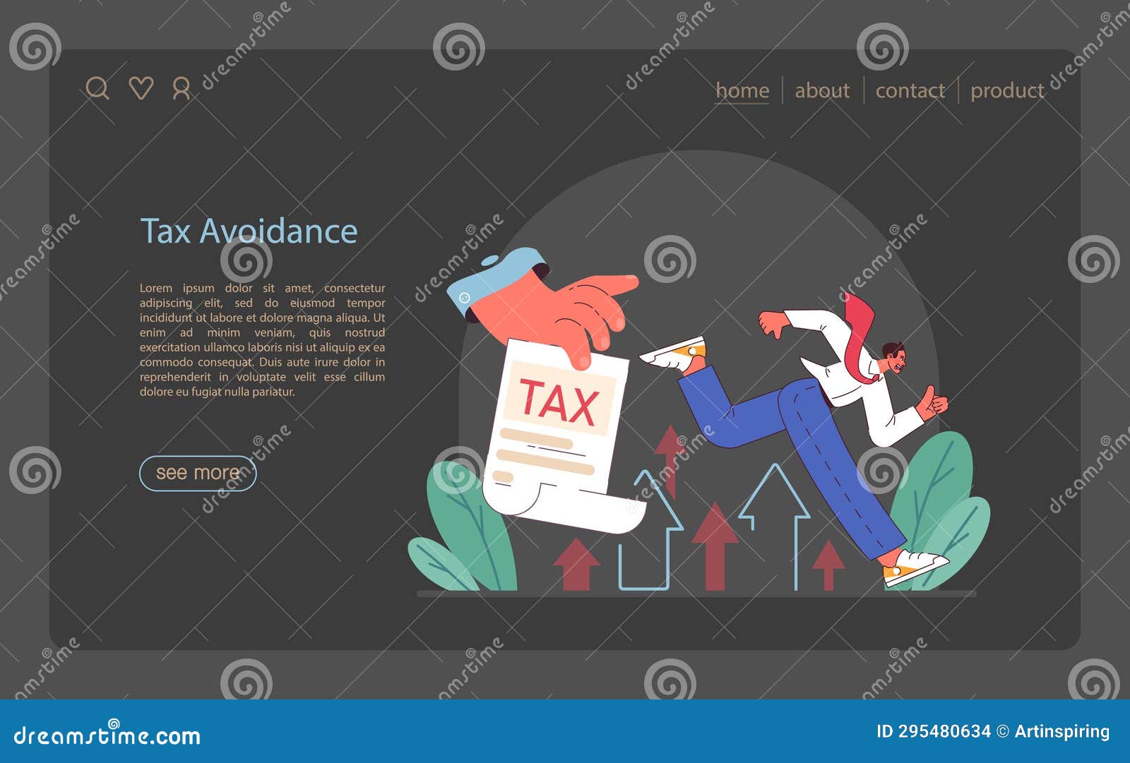 Cost Avoidance Concept Icon Vector Illustration | CartoonDealer.com ...