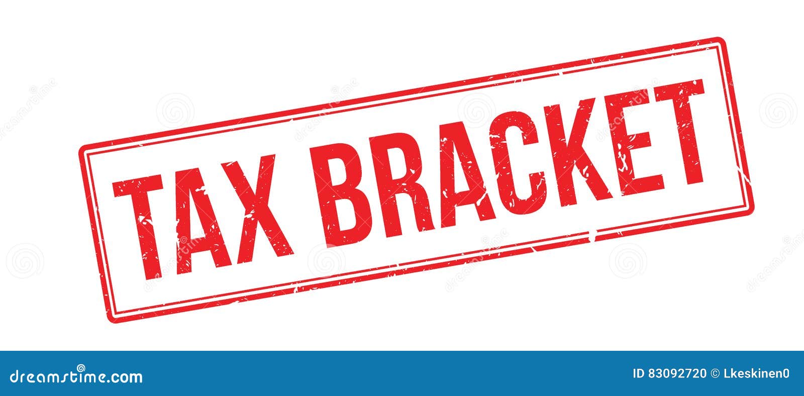 Tax bracket rubber stamp stock illustration. Illustration of earning ...