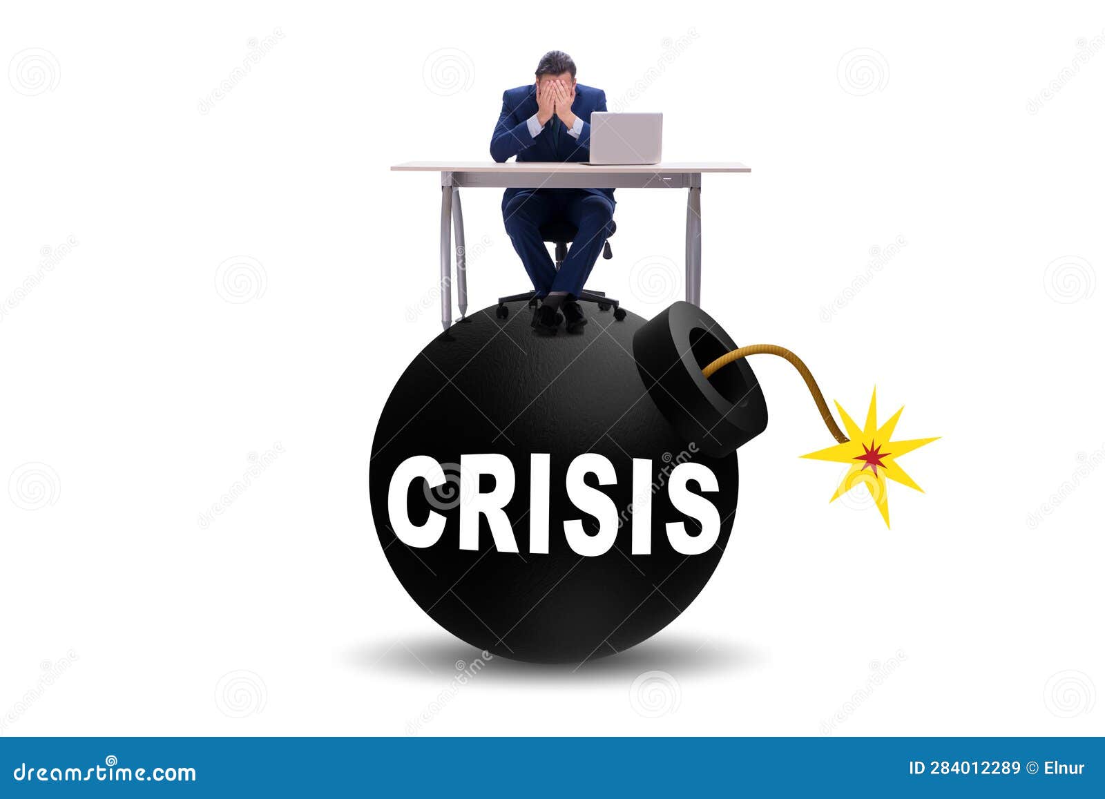 Tax Concept with Exploding Bomb Stock Image - Image of recession ...