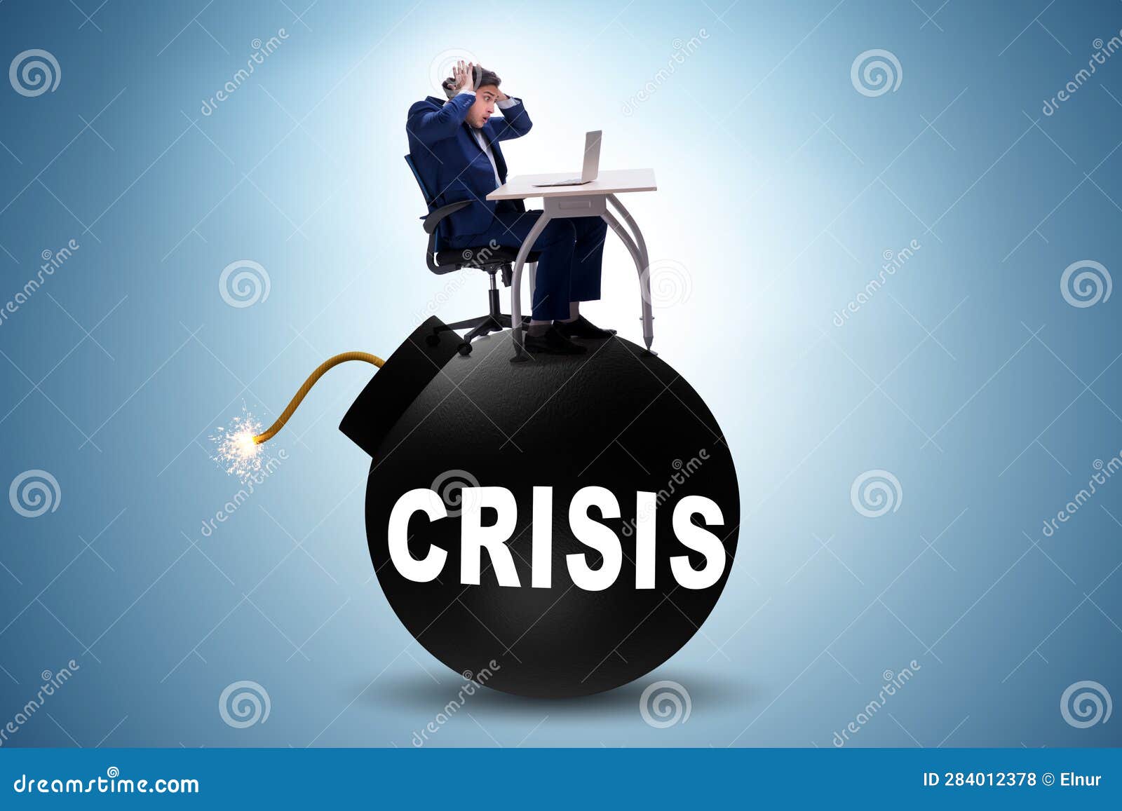 Tax Concept with Exploding Bomb Stock Photo - Image of entrepreneur ...
