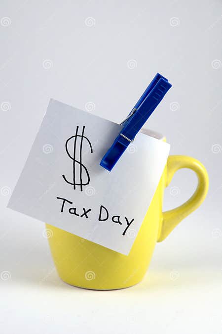 Tax Day stock image. Image of clothes, letters, month - 17782873