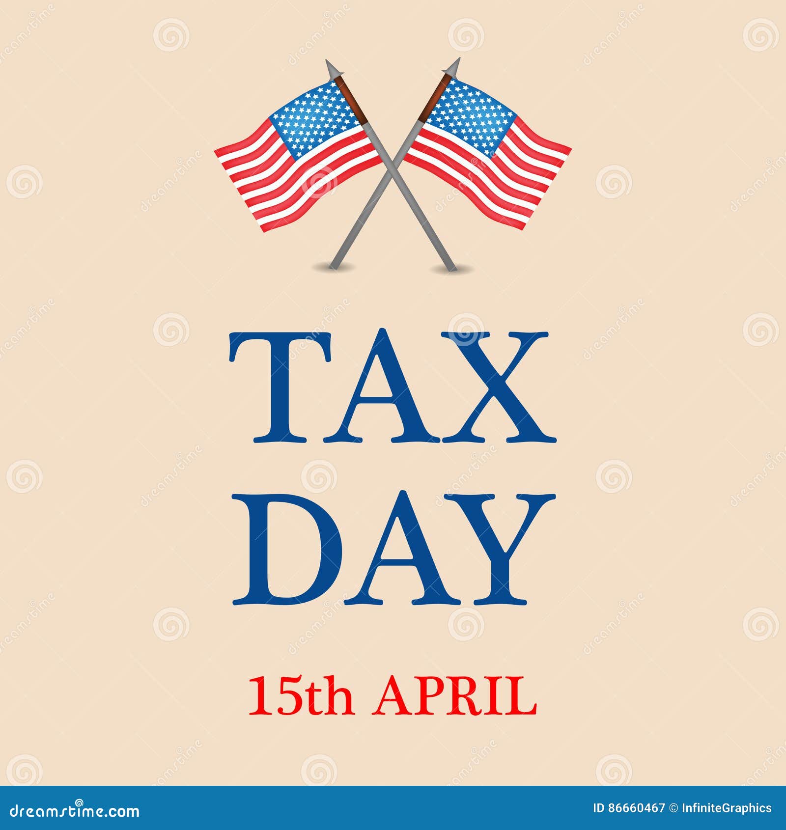 Tax Day Background stock vector. Illustration of date - 86660467 Tax Day Background stock vector. Illustration of date - 86660467