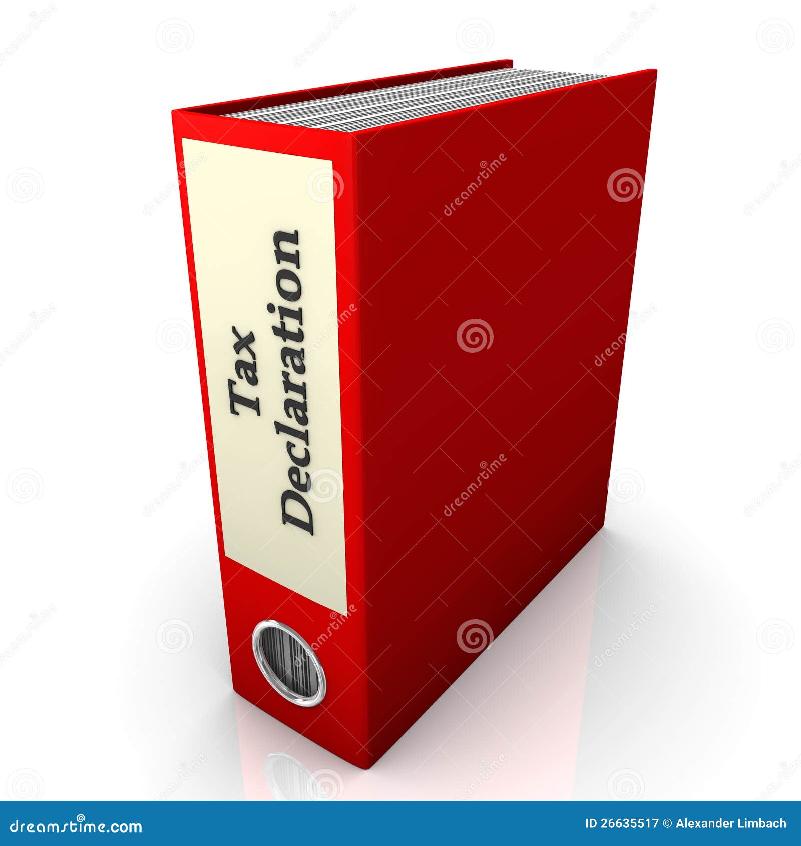 Tax declaration stock illustration. Illustration of demand - 26635517