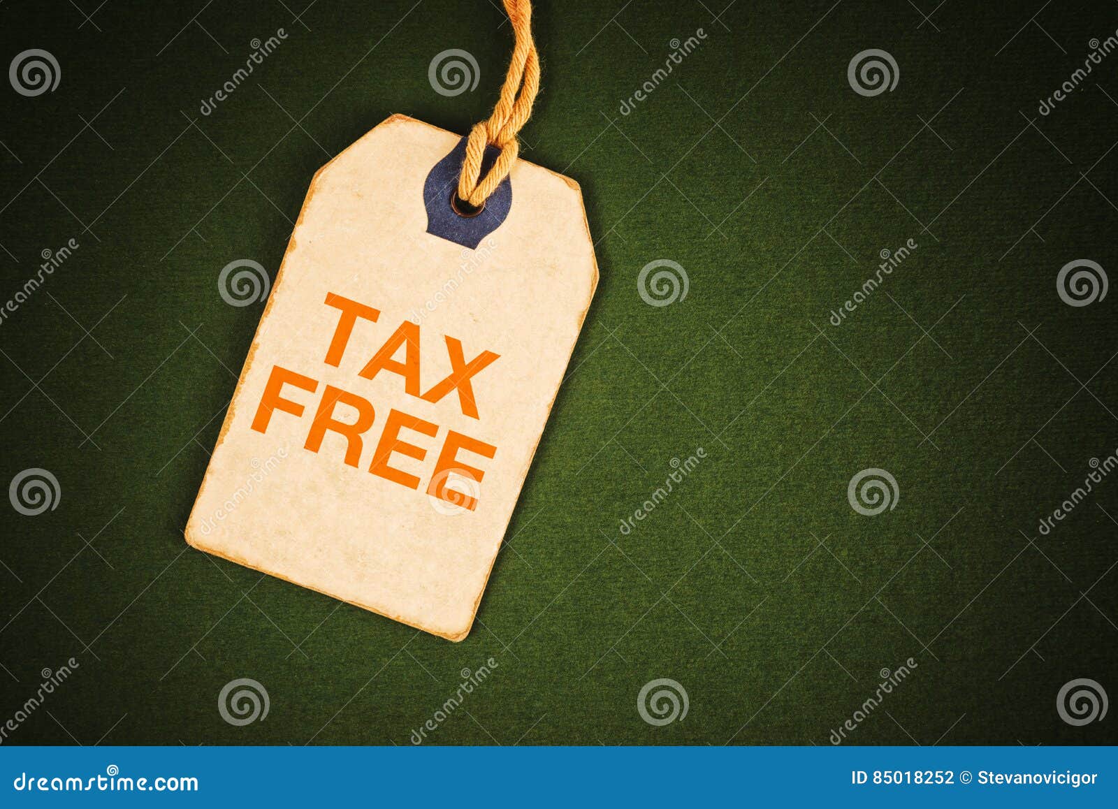 Tax free tag stock photo. Image of sale, shopping, label - 85018252