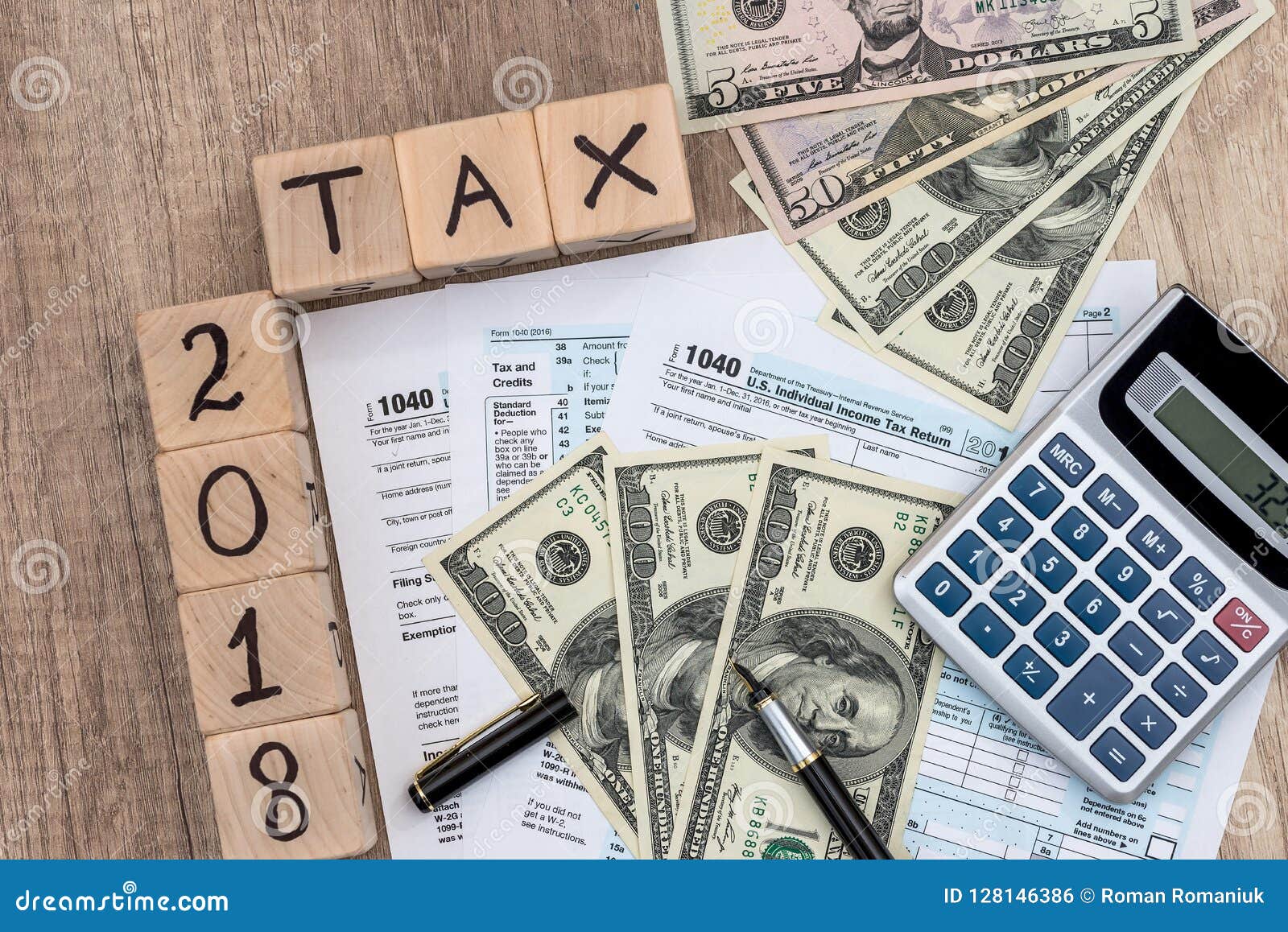 Time for Tax Paying, Fiscal Concept Editorial Photo - Image of document ...