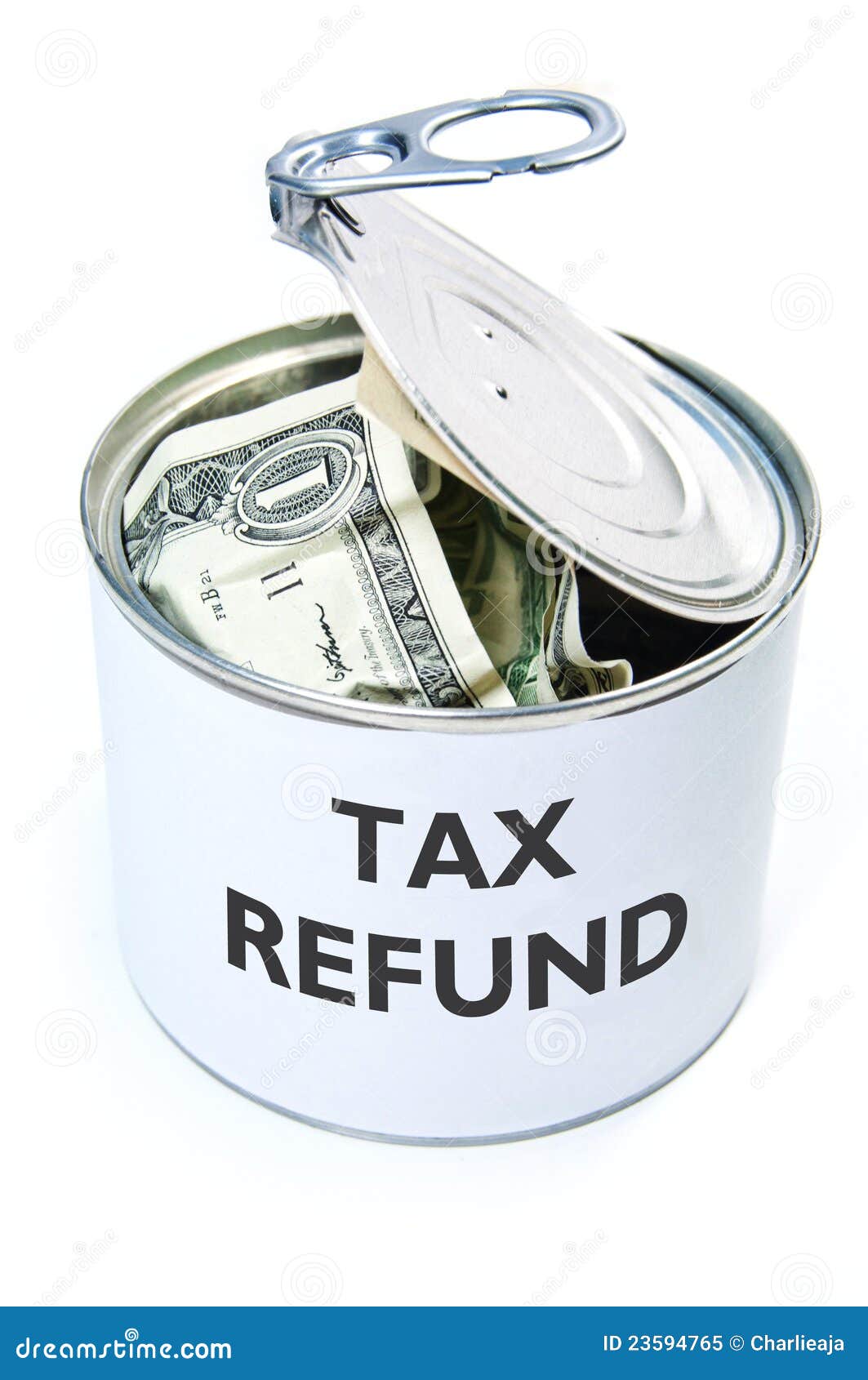 Tax refund stock image. Image of government, coins, dollars - 23594765