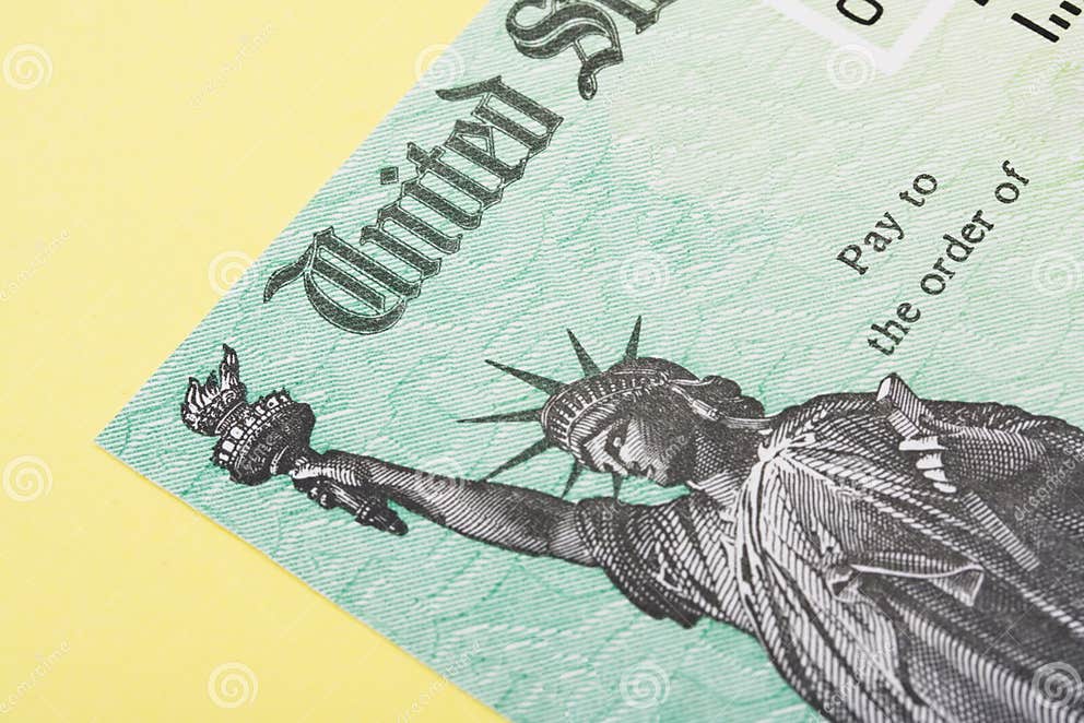 Tax Refund Cheque stock photo. Image of document, paperwork - 7354104