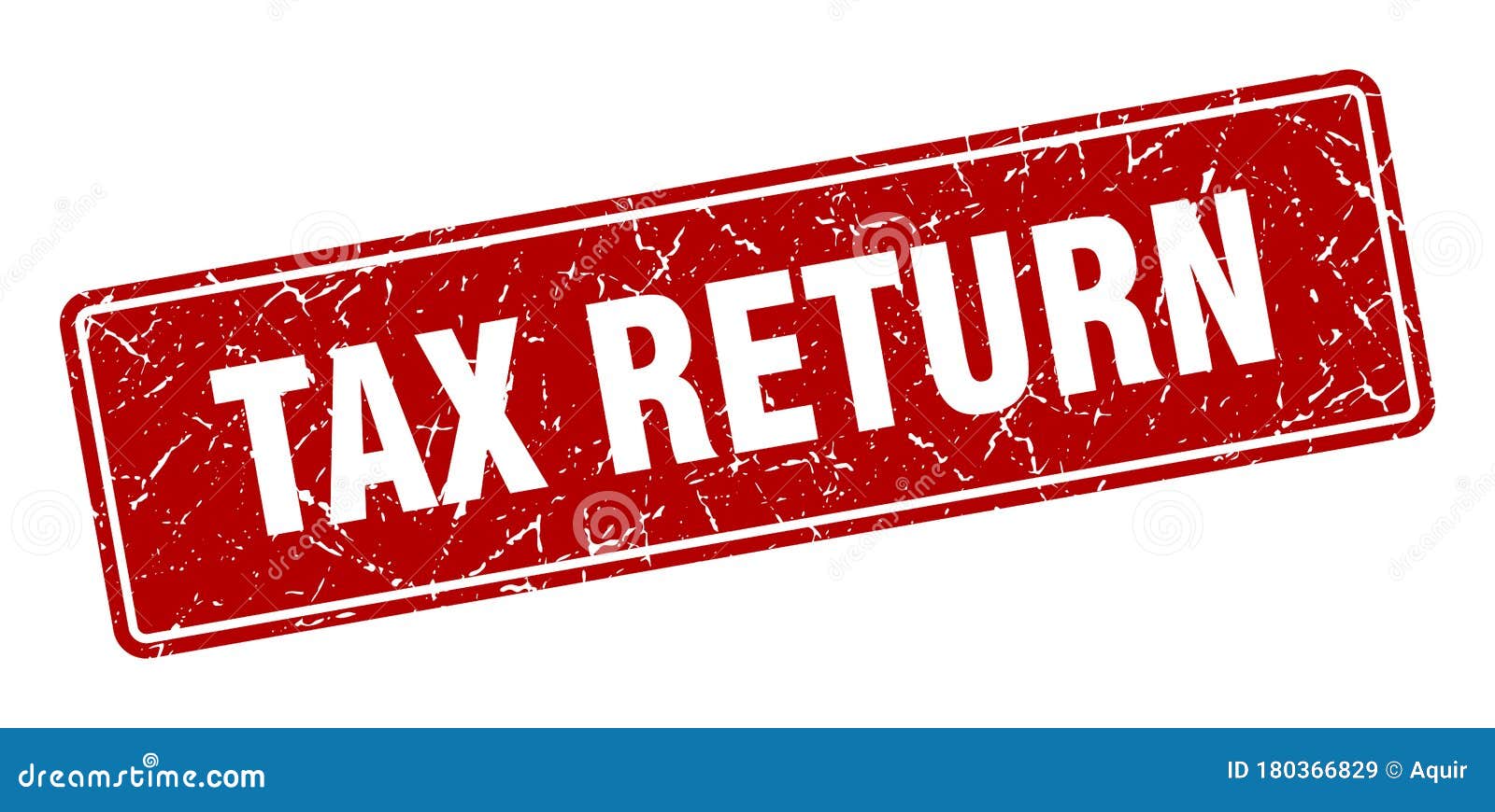 Tax Return Sign. Tax Return Grunge Stamp Stock Vector - Illustration of ...