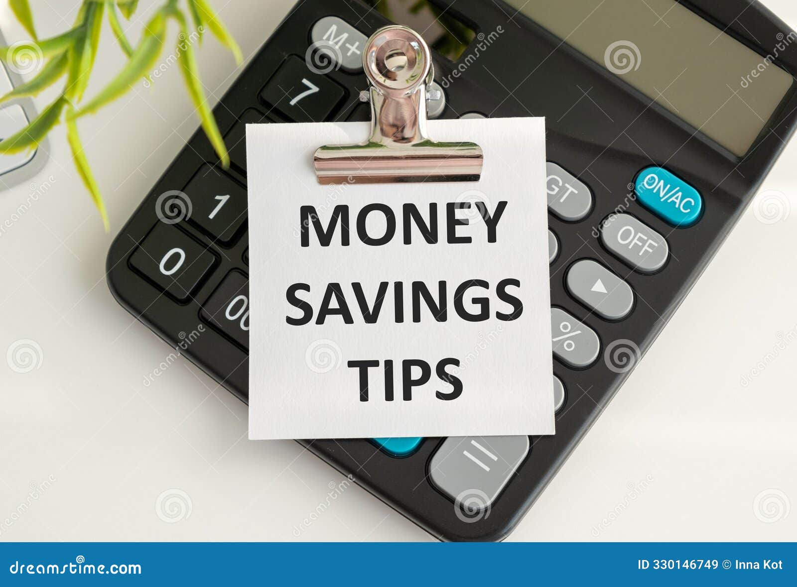 Tax Savings Tips. Notepad on Orange Folder, Text on the Table. Stock ...