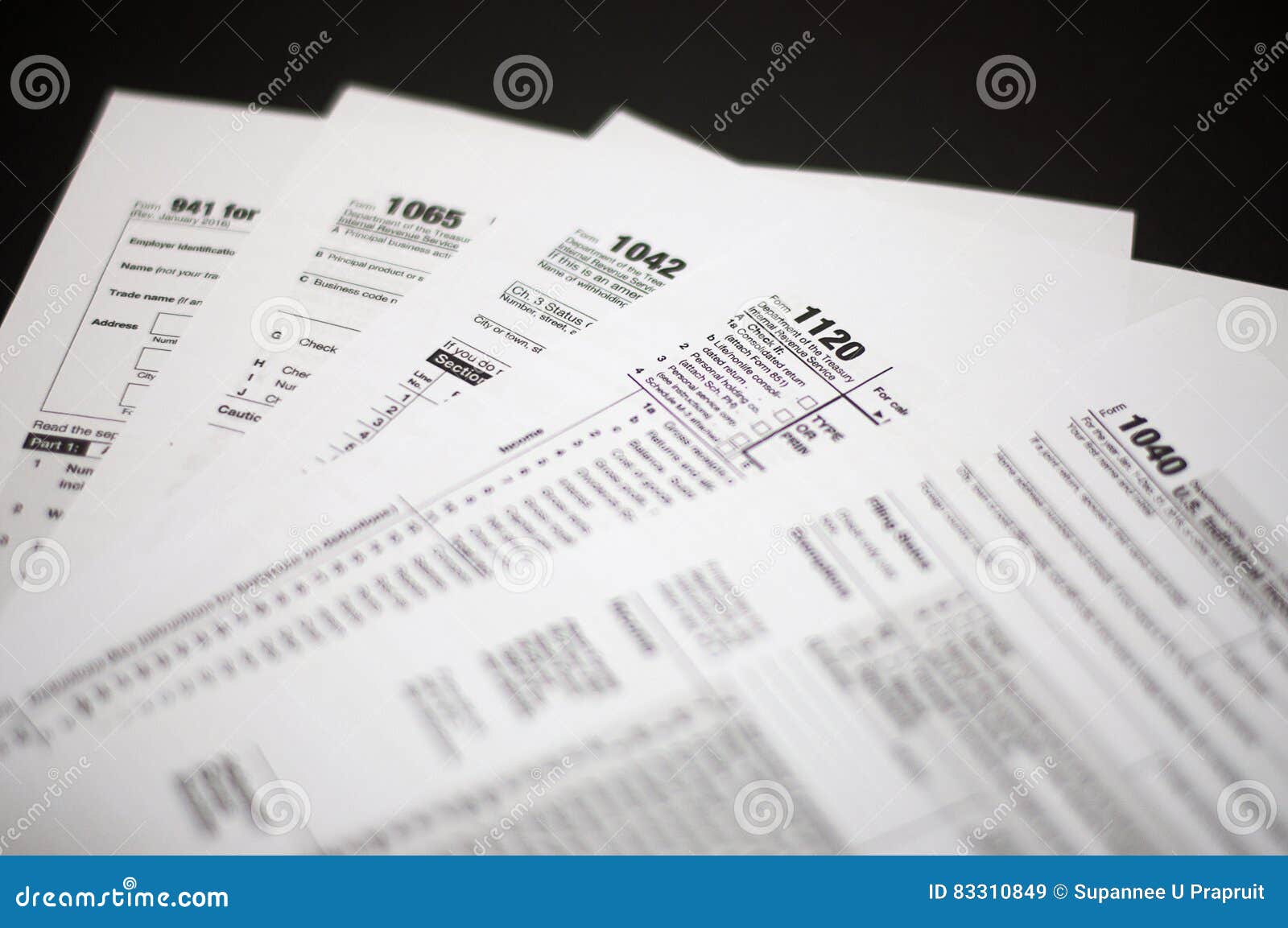 Tax Season editorial stock image. Image of season, notes - 83310849