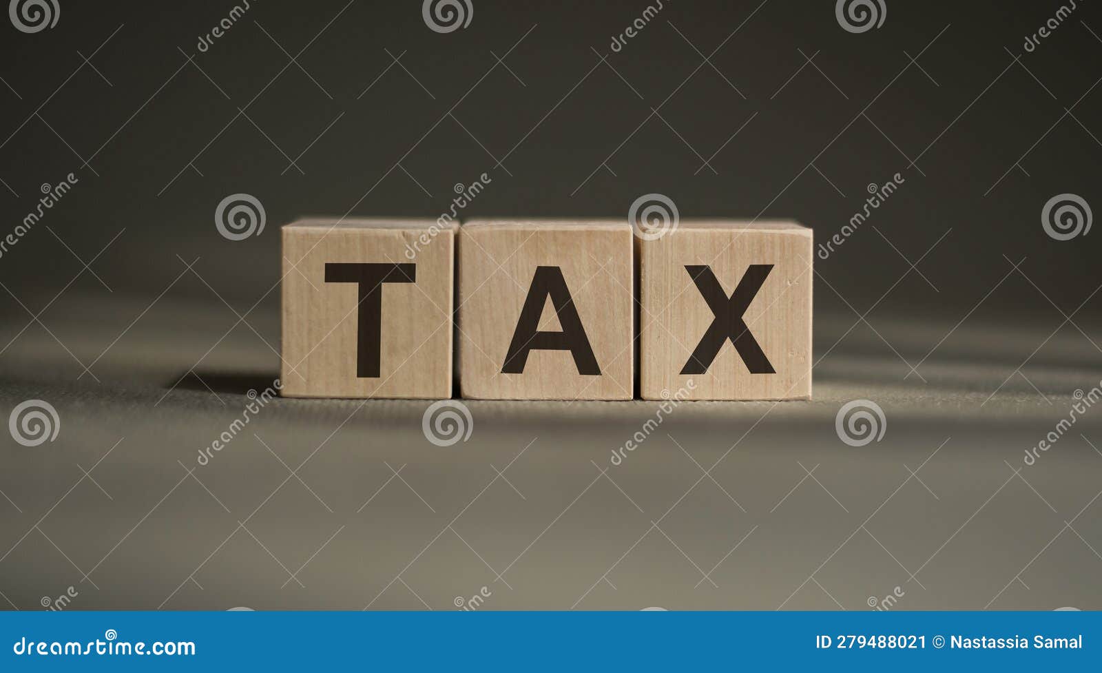 TAX Text As Symbol on Cube Wooden Blocks Stock Image - Image of symbol ...