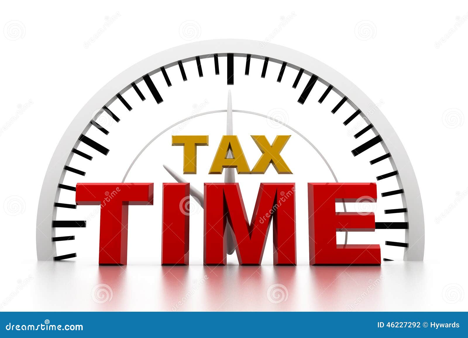 Tax time stock illustration. Illustration of date, taxation - 46227292