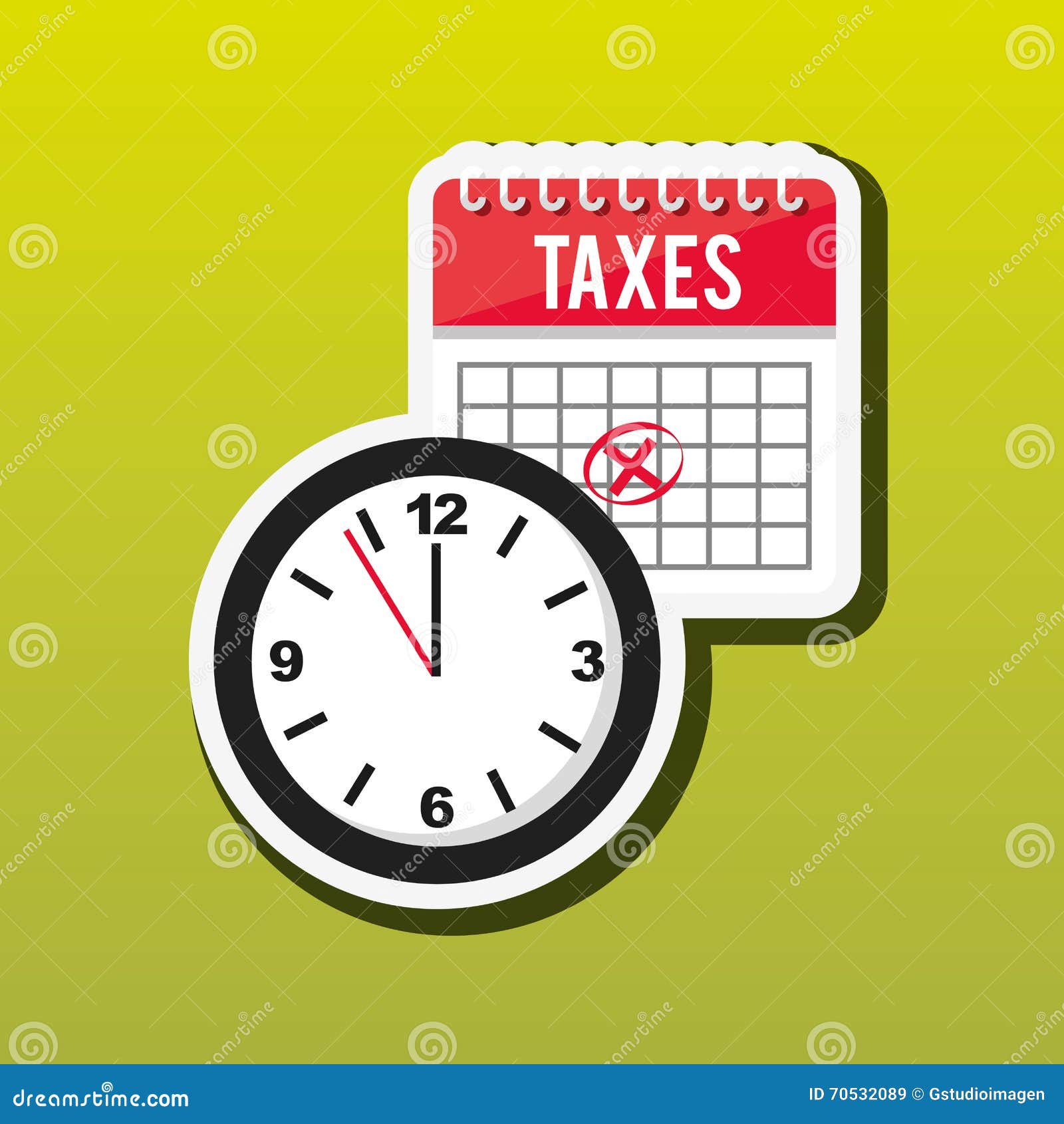 Tax time design stock illustration. Illustration of income - 70532089