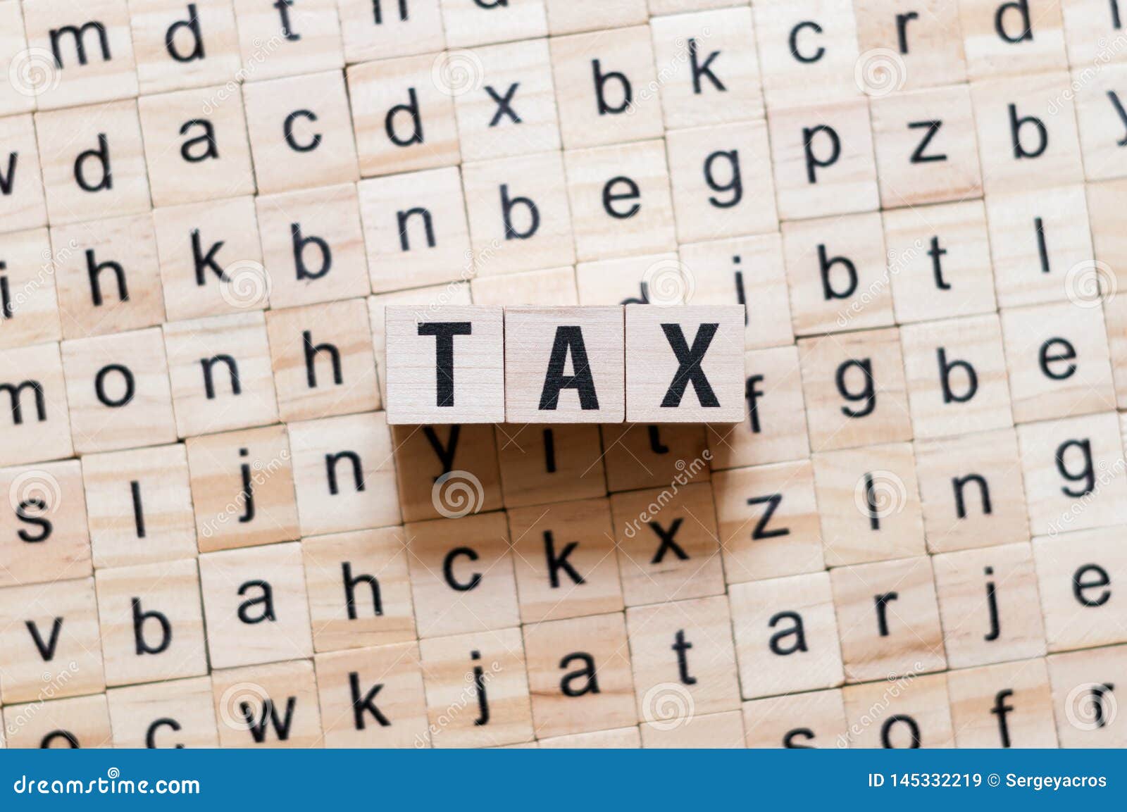 Tax word concept stock image. Image of investment, account - 145332219