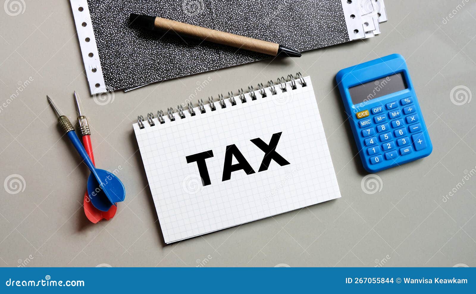 Tax word concept stock photo. Image of intelligence - 267055844