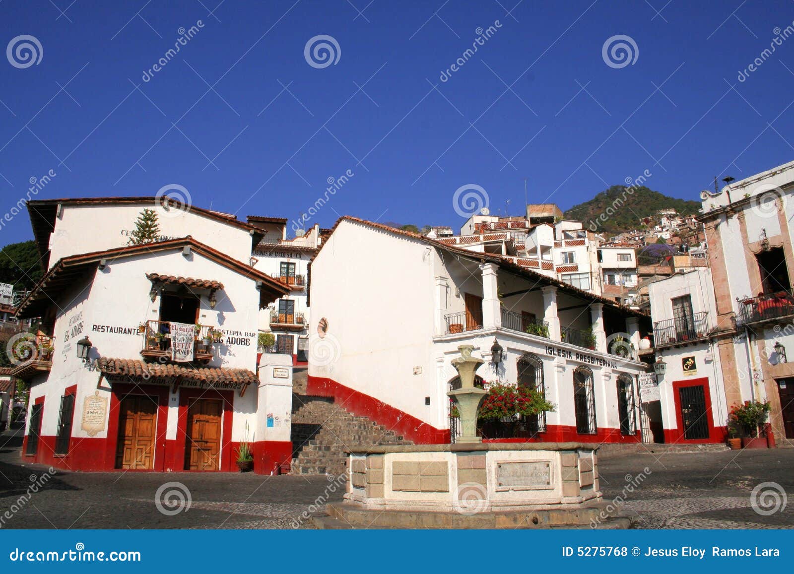 Taxco Architecture in Guerrero, Mexico. Stock Photo - Image of mexico ...