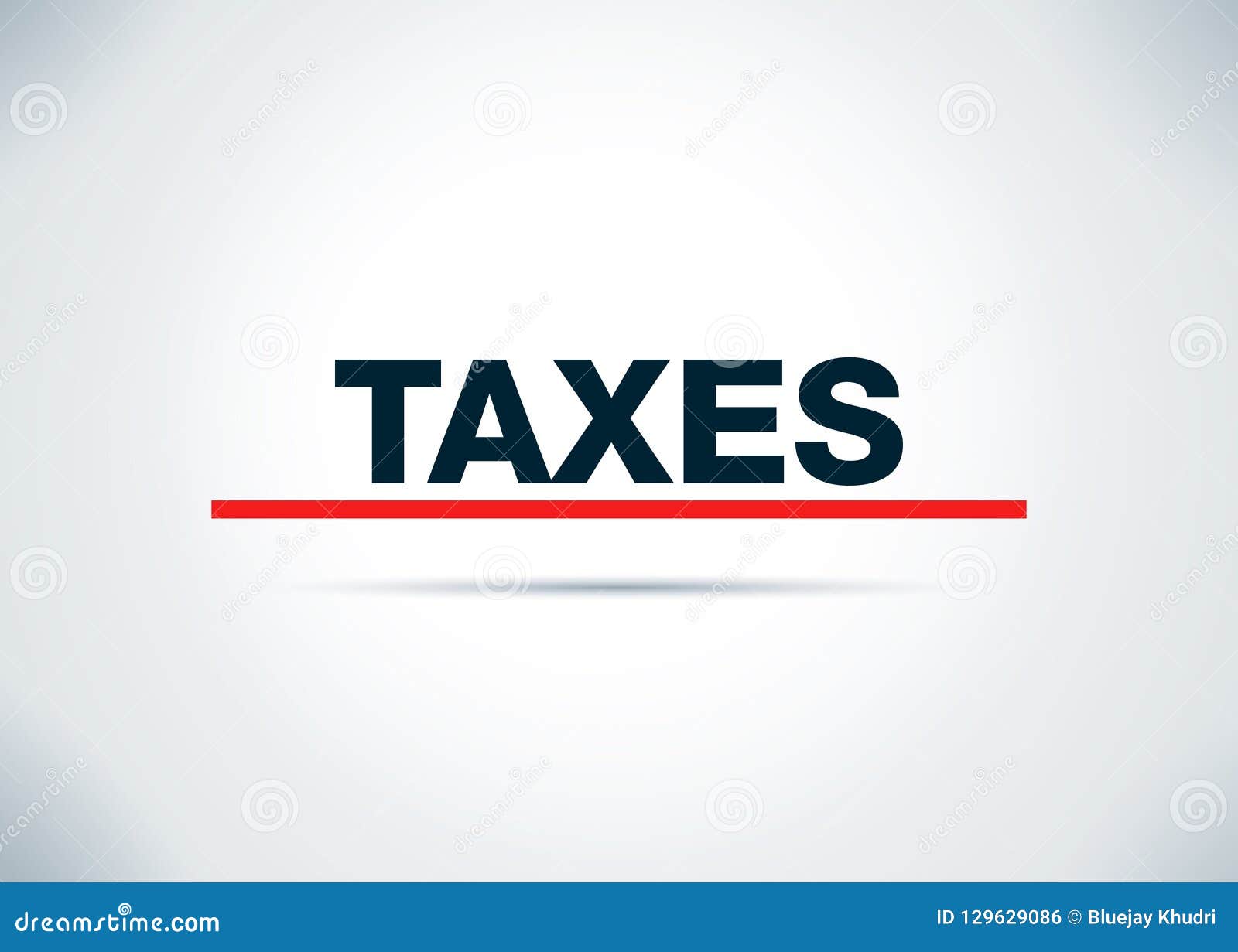 Taxes Abstract Flat Background Design Illustration Stock Illustration ...