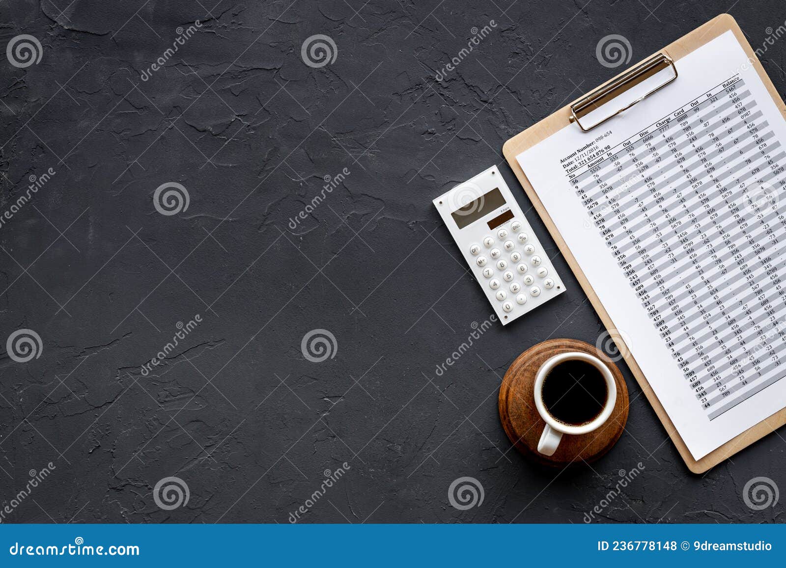 Taxes And Accounting. Summary Table. Pen And Notebook On Papers With ...