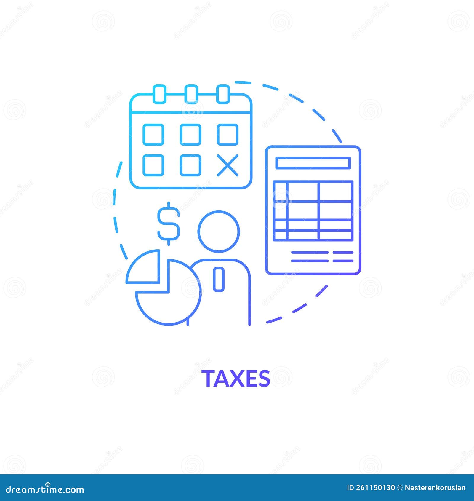 Payroll Deductions Types Blue Gradient Onboarding Mobile App Screen ... Payroll Deductions Types Blue Gradient Onboarding Mobile App Screen ...
