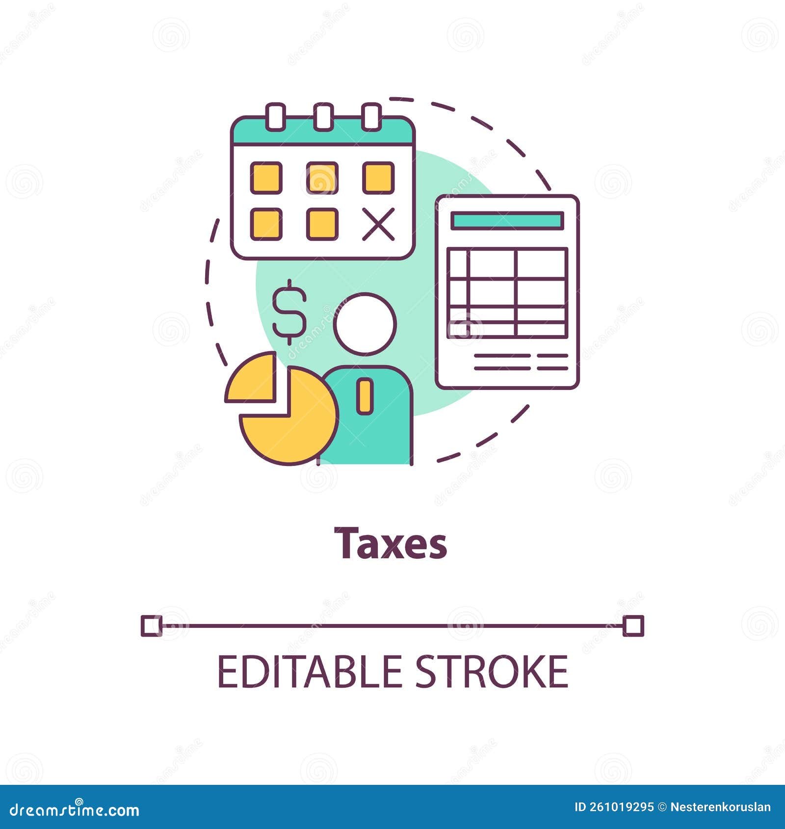 Payroll Deductions Types Circle Infographic Template Vector ... Payroll Deductions Types Circle Infographic Template Vector ...
