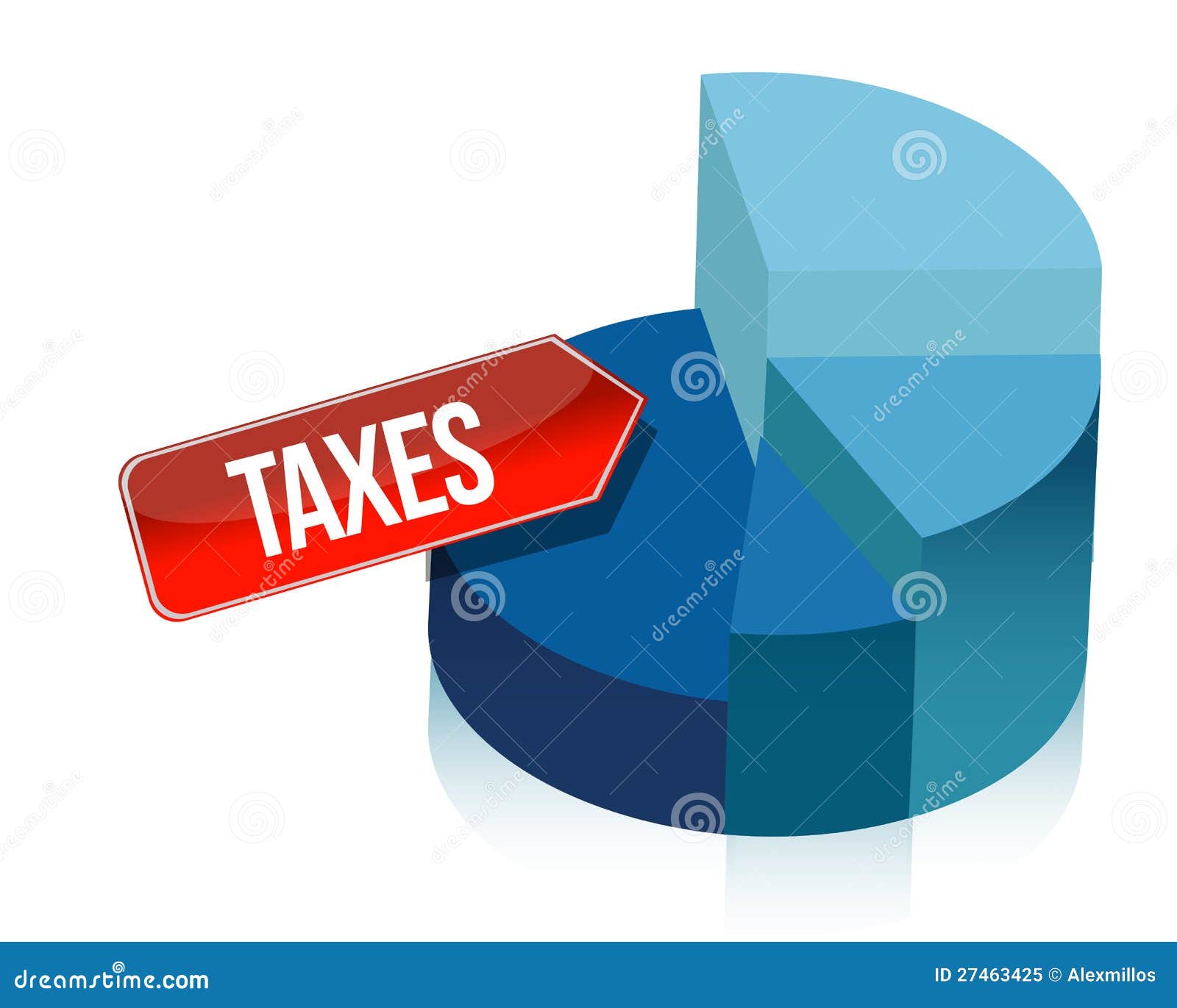 Taxes Chart Graph Shows Increasing Tax Or Taxation Stock Photo ...