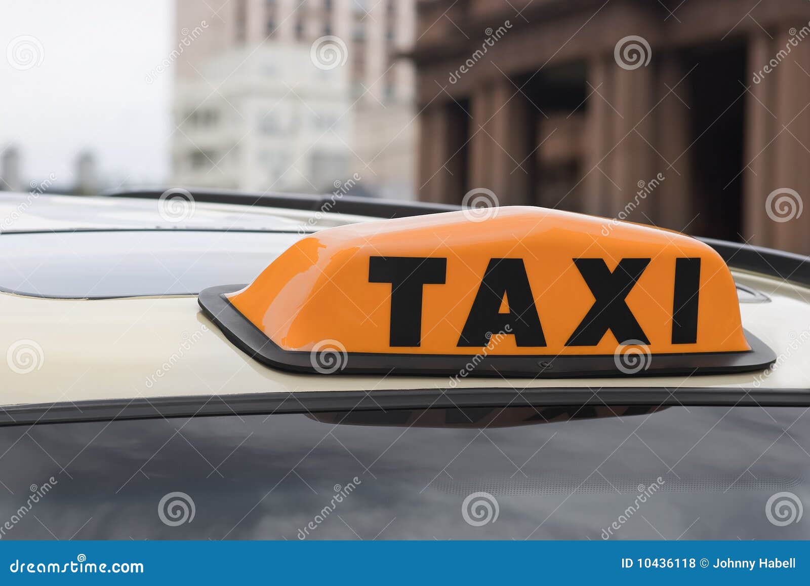 Taxi stock foto. Image of tafereel, wijze, auto, bezinning - 10436118