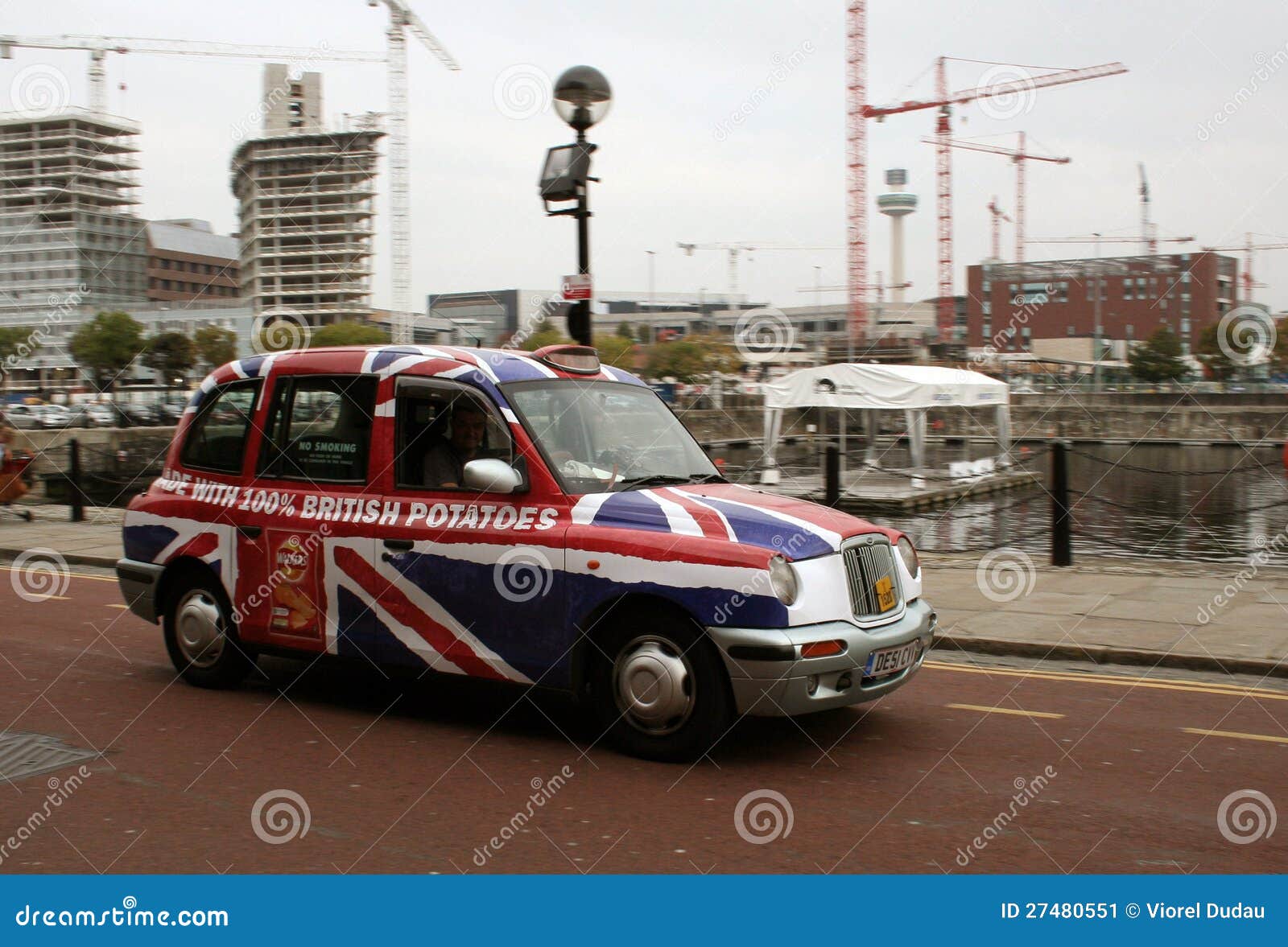 Taxi cab advertising editorial photo. Image of taxi, unconventional ...