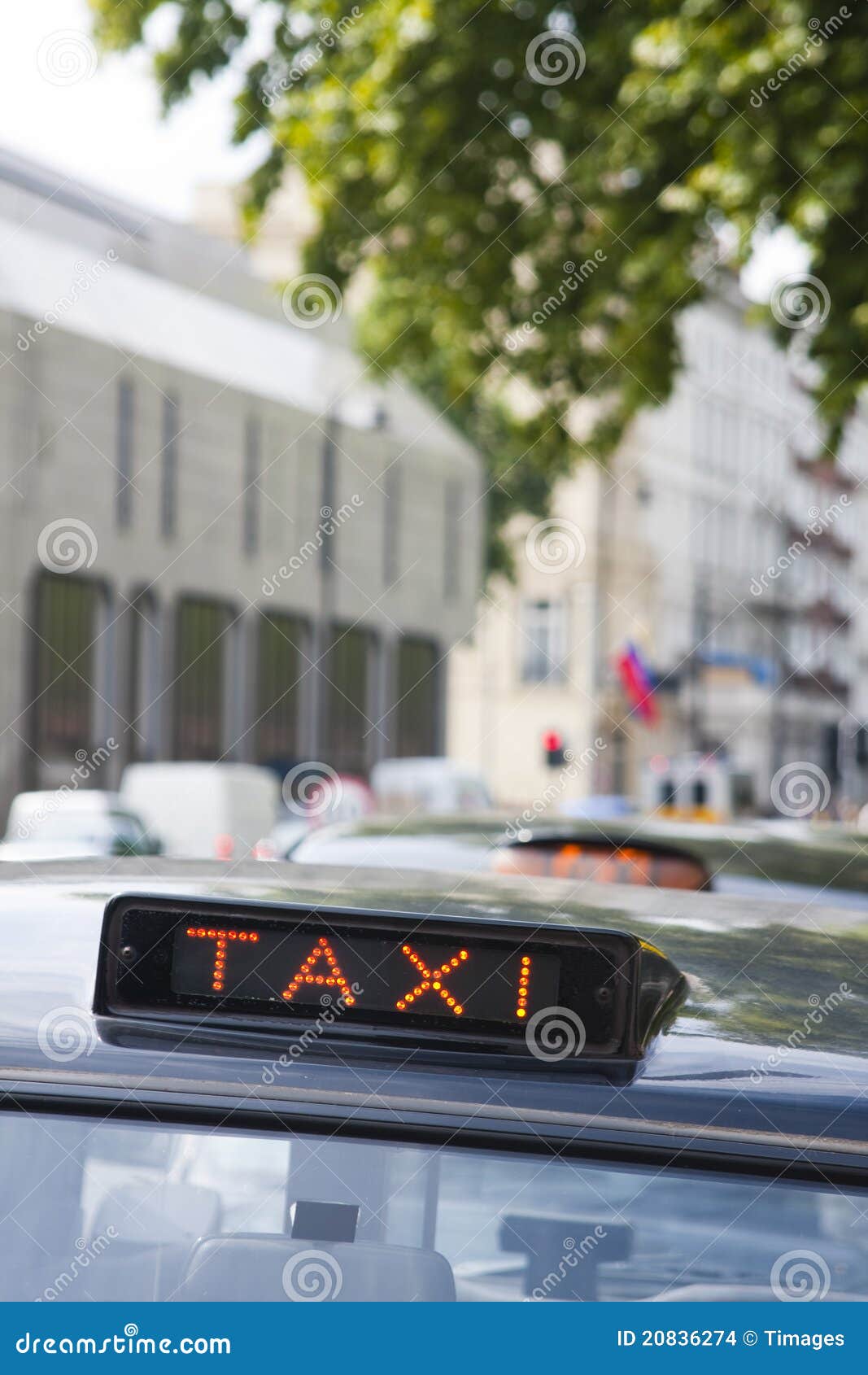 Taxi cab sign stock photo. Image of transport, england - 20836274