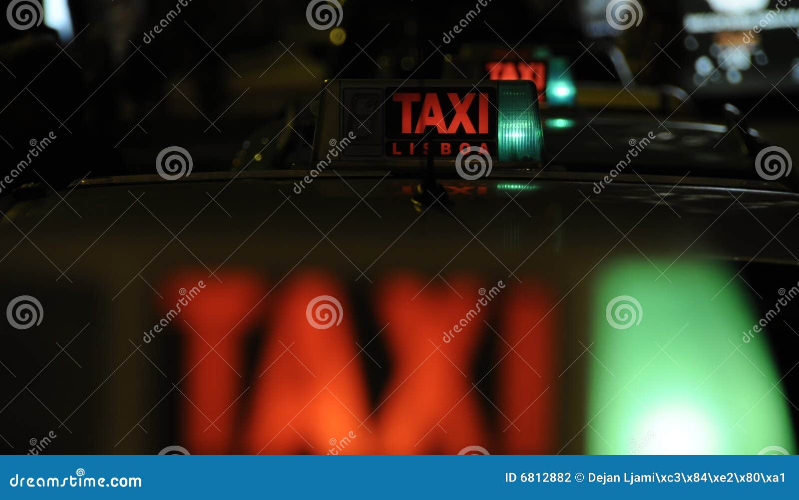Taxi cab sign stock photo. Image of patient, rank, automobile - 6812882