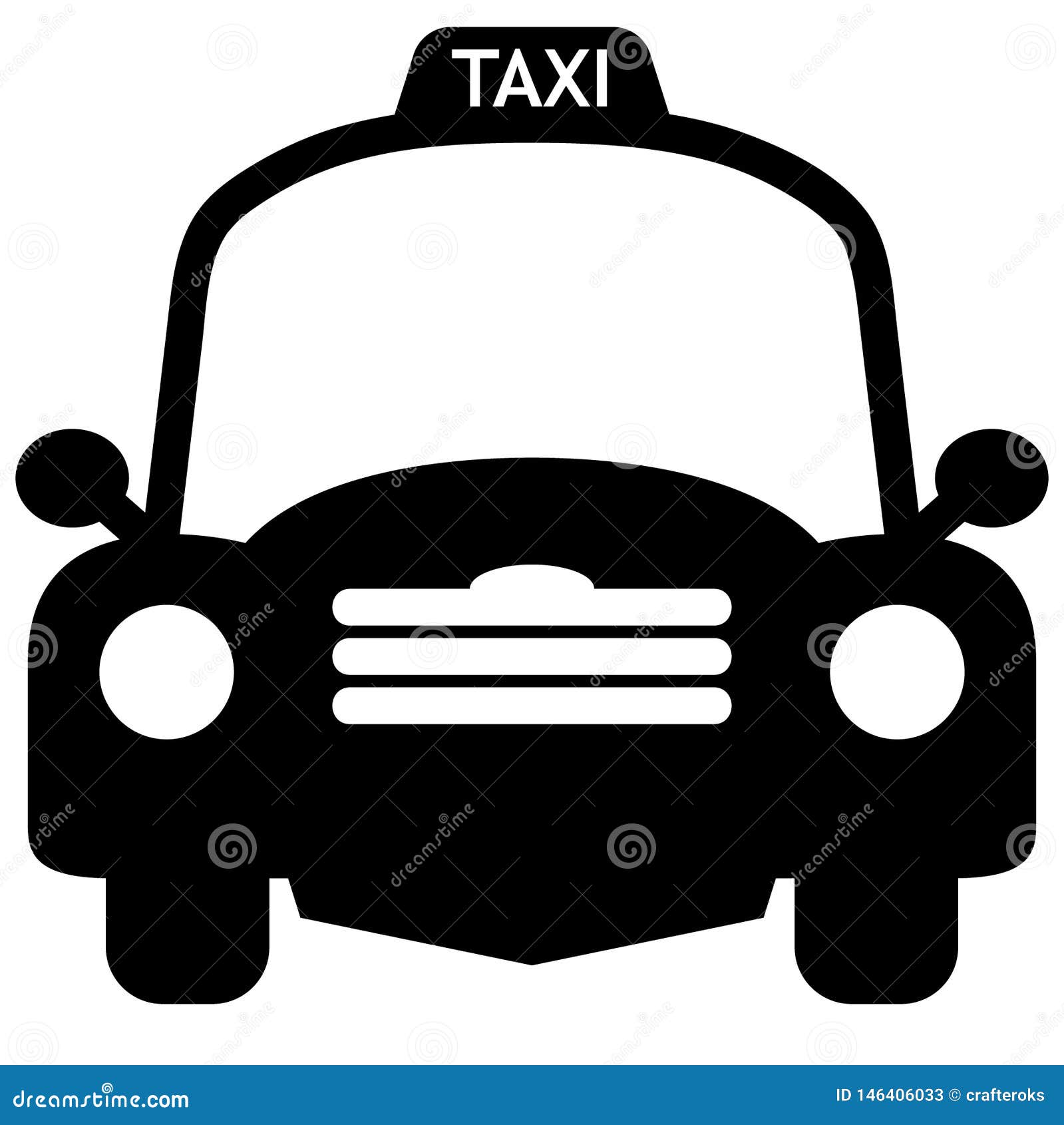 Taxi Cab Vector Eps Illustration by Crafteroks Stock Vector ...