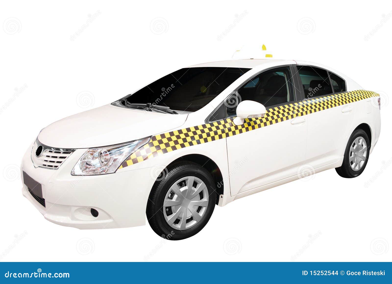 Taxi car isolated stock photo. Image of drive, premiere - 15252544