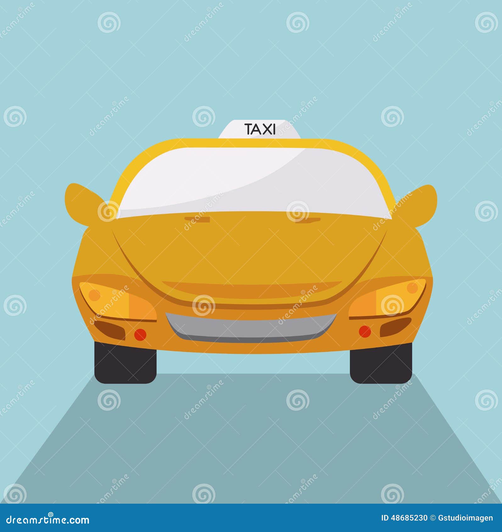 Taxi Design Vector Illustration | CartoonDealer.com #42179794