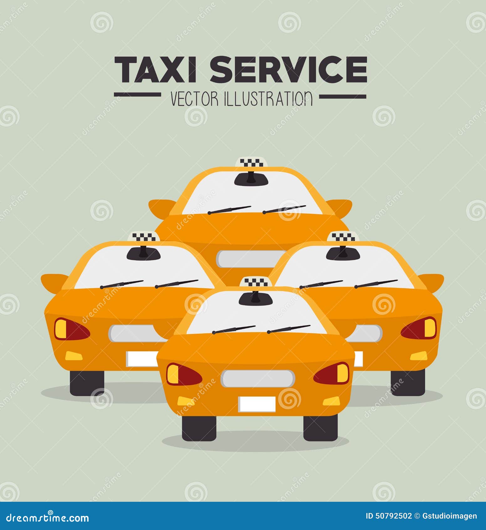Taxi Design Vector Illustration | CartoonDealer.com #42179794