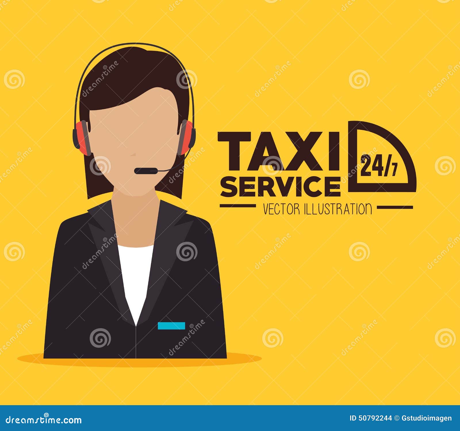 Taxi Design, Vector Illustration. Stock Vector - Illustration of ...