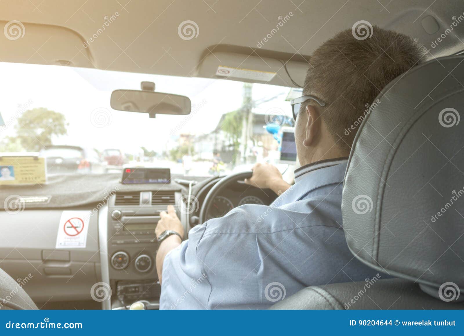 Taxi Driver in Bangkok, Thailand Editorial Stock Image - Image of ...