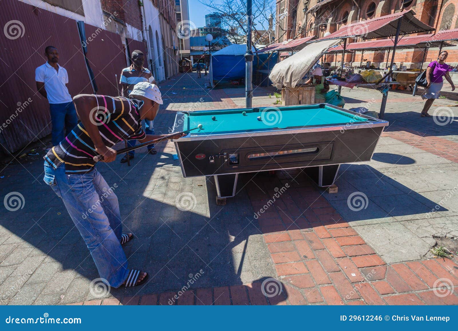 Taxi Drivers Relax Pool Table Editorial Photo - Image of africa, white ...