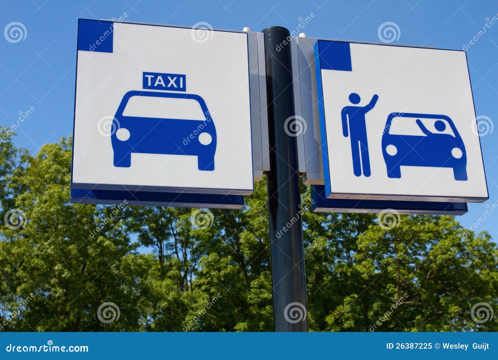Taxi and drop off sign stock image. Image of road, transportation ...