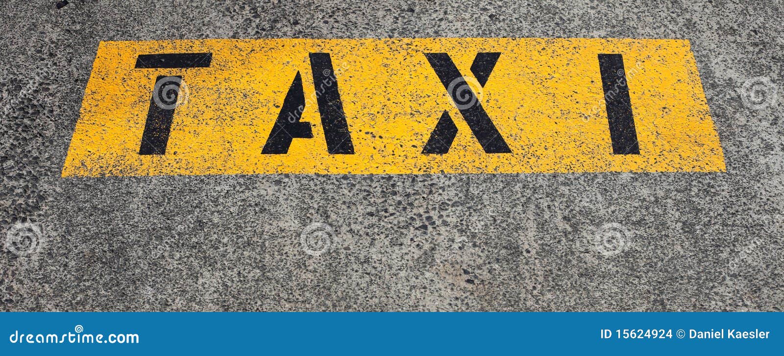 Taxi lane stock photo. Image of texture, painted, transportation - 15624924